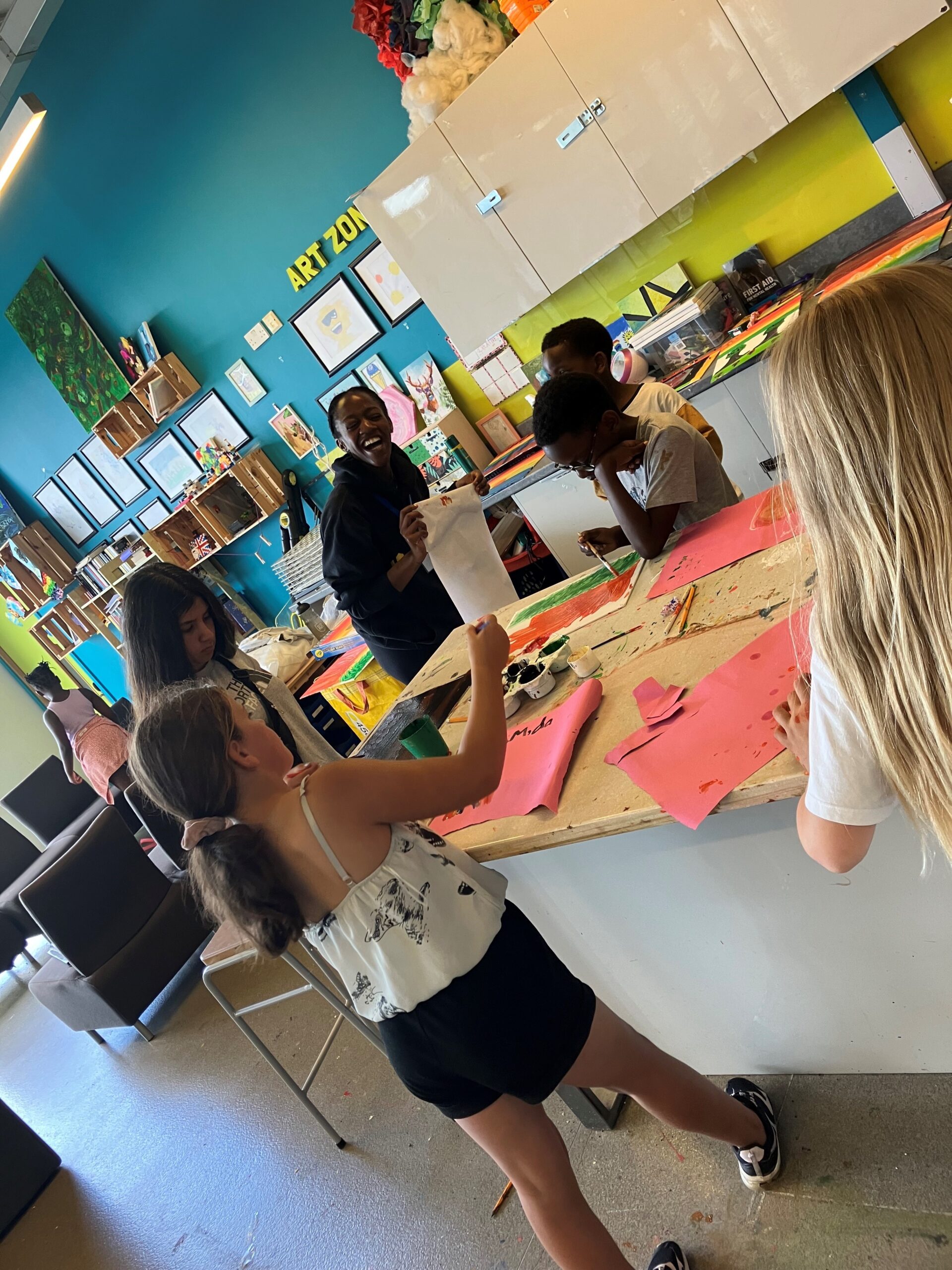 Hive Projects Volunteer Day at Manchester Youth Zone